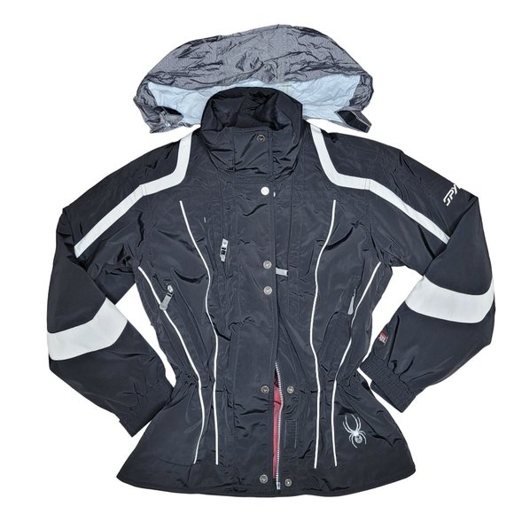 Spyder | Jackets & Coats | Spyder Thinsulate Ski Jacket Women Black ...